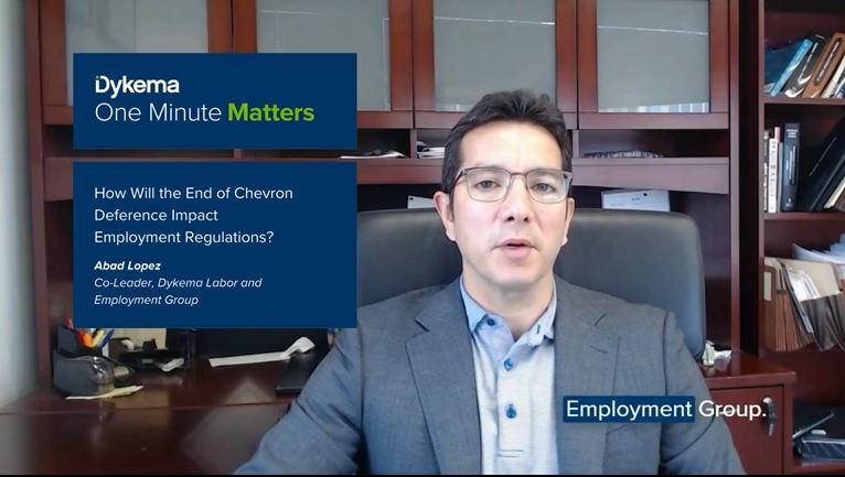 How Will the End of Chevron Deference Impact Employment Regulations ...