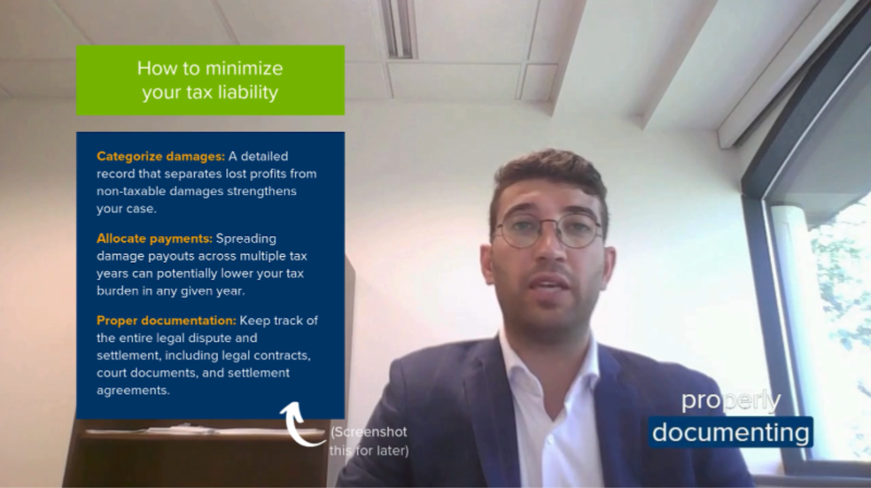 One Minute Matters [Video]: Could Your Damage Award Trigger an ...