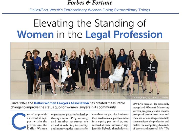 Alison Ashmore and Other Members of the Dallas Women Lawyers ...