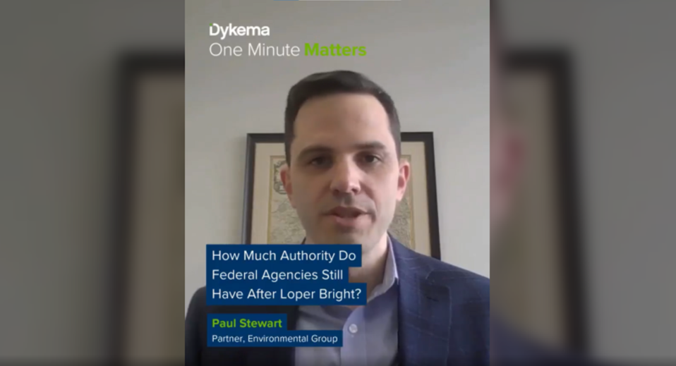 One Minute Matters [Video]: How Much Authority Do Federal Agencies ...