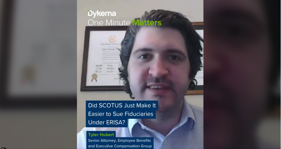 One Minute Matters [Video]: Did SCOTUS Just Make It Easier to Sue ...