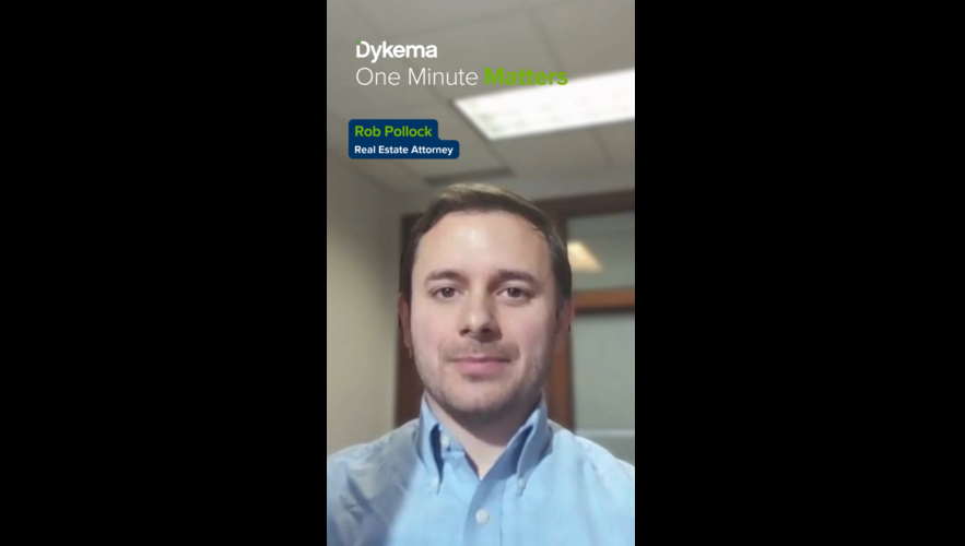 New Changes to Michigan's MRT Act (with Rob Pollock) | Dykema